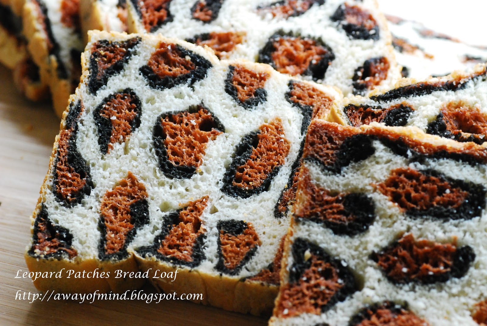Awayofmind Bakery House: Leopard Patches Bread Loaf (Water Roux Method ...
