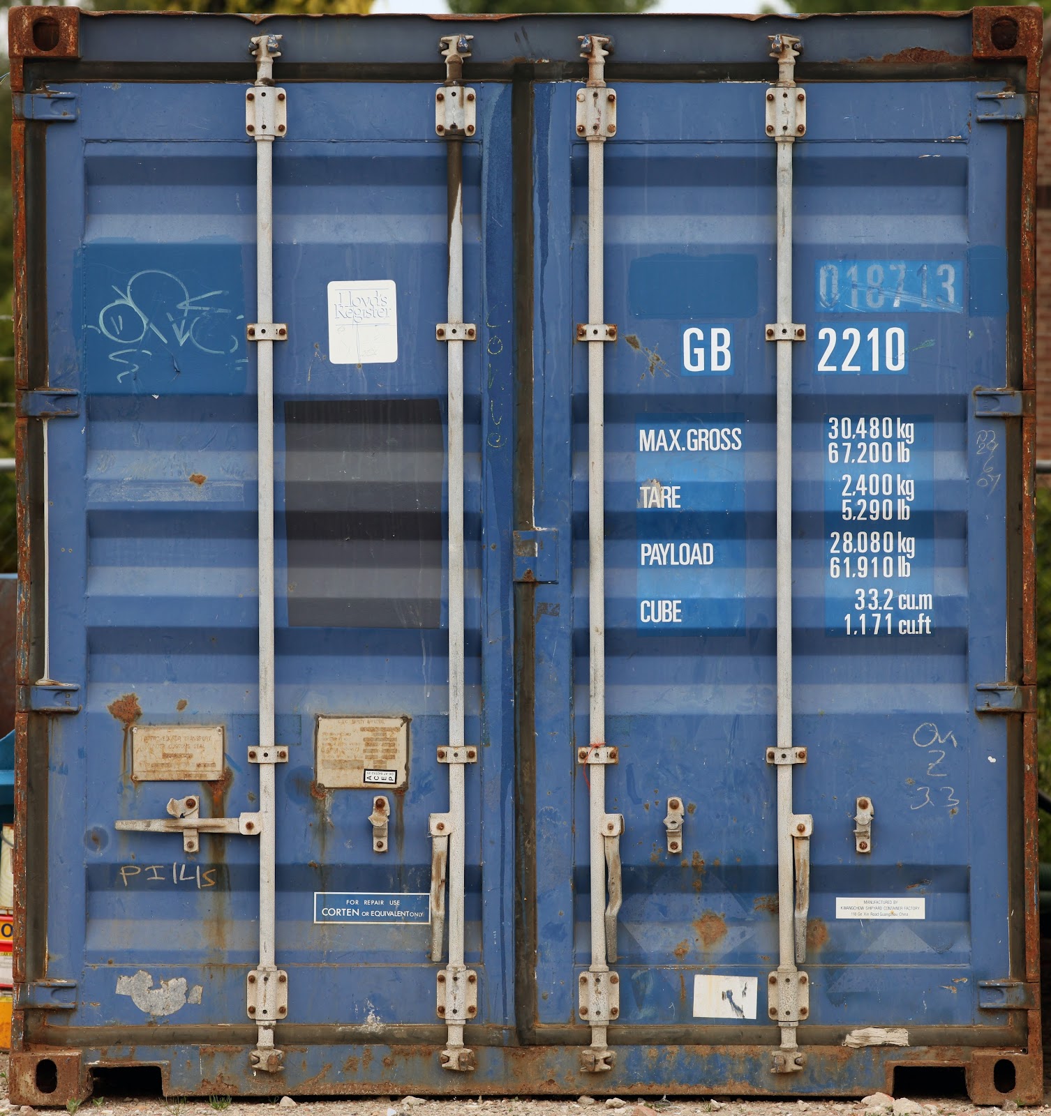 Thư viện 3D: [Mapping] Metal Container Textures Part 4
