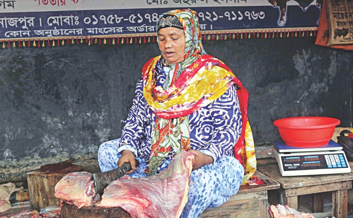 Gazette Update: Jamila Begum is the only female butcher in Bangladesh
