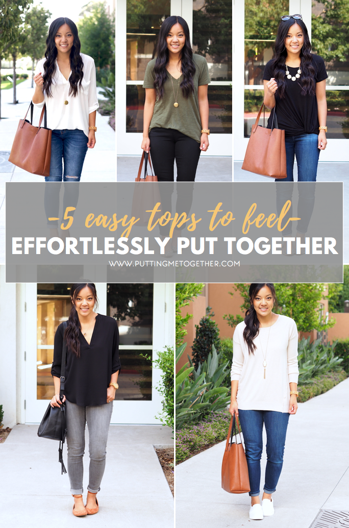 5 Tops That Will Make You Look Effortlessly Put Together | Putting Me ...