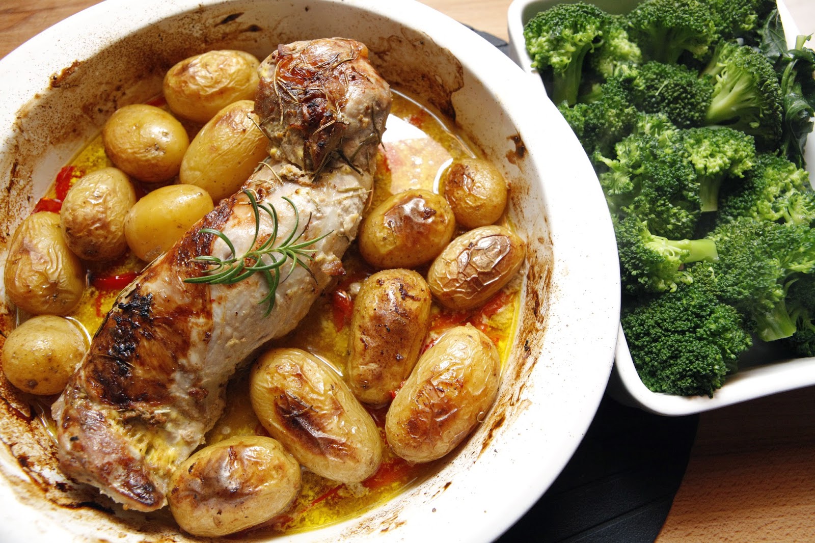 O Meu Tempero: Lombinho De Porco Com Mostarda E Alecrim No Forno