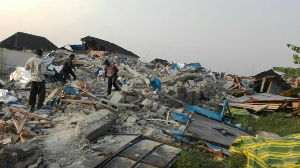 Photos: Families left homeless after their houses are destroyed by the ...