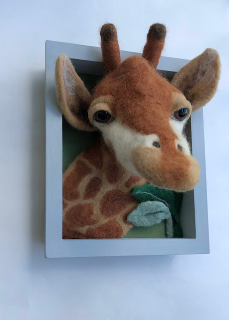 Figures & Fibers: My First Shadowbox Animal