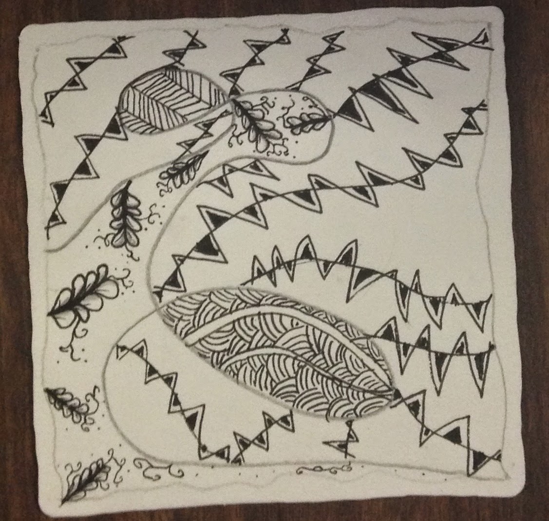 Art Room Blog: Basic Zentangle Class at the Candy Factory...1/8/2015