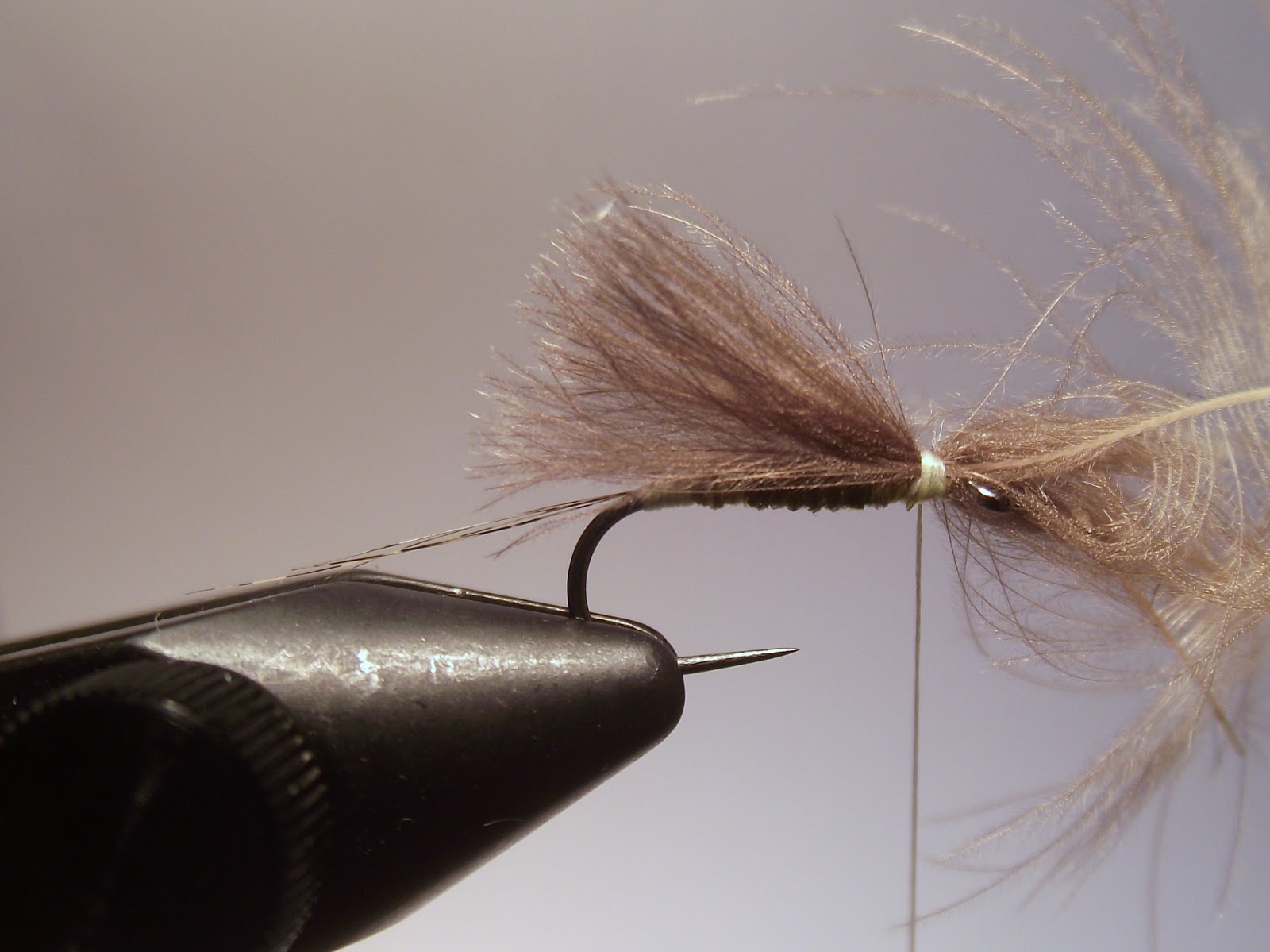 Piscari-Fly : Olive Body Quill Dry Fly