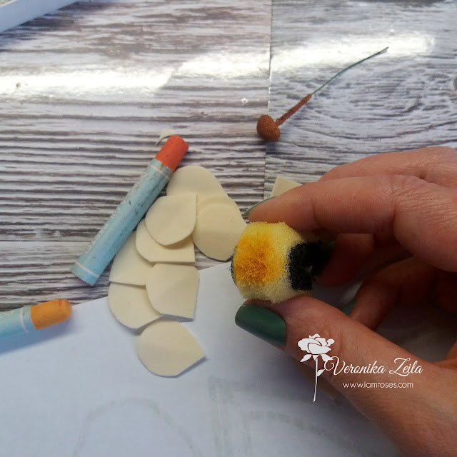 I Am Roses Challenge Blog: Foam Flowers Tutorial