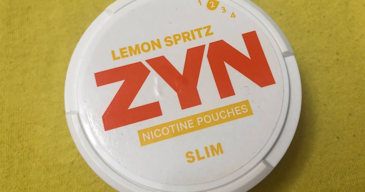 Zyn Lemon Spritz (Nicotine Pouches) - Review. 30 September 2019.