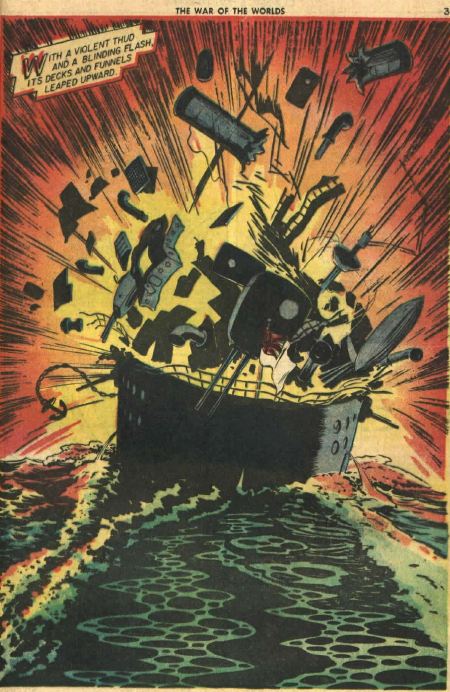 Saved From The Paper Drive: Comic book Full Page Panels- The War Of The ...