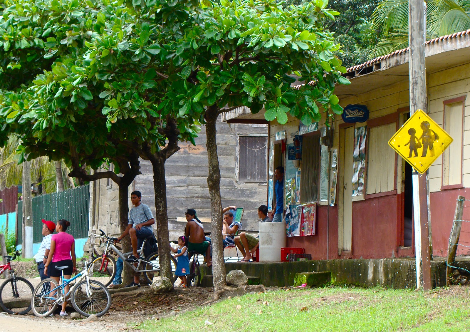 Tamarindo, Costa Rica Daily Photo: Typical Costa Rican Village Scene