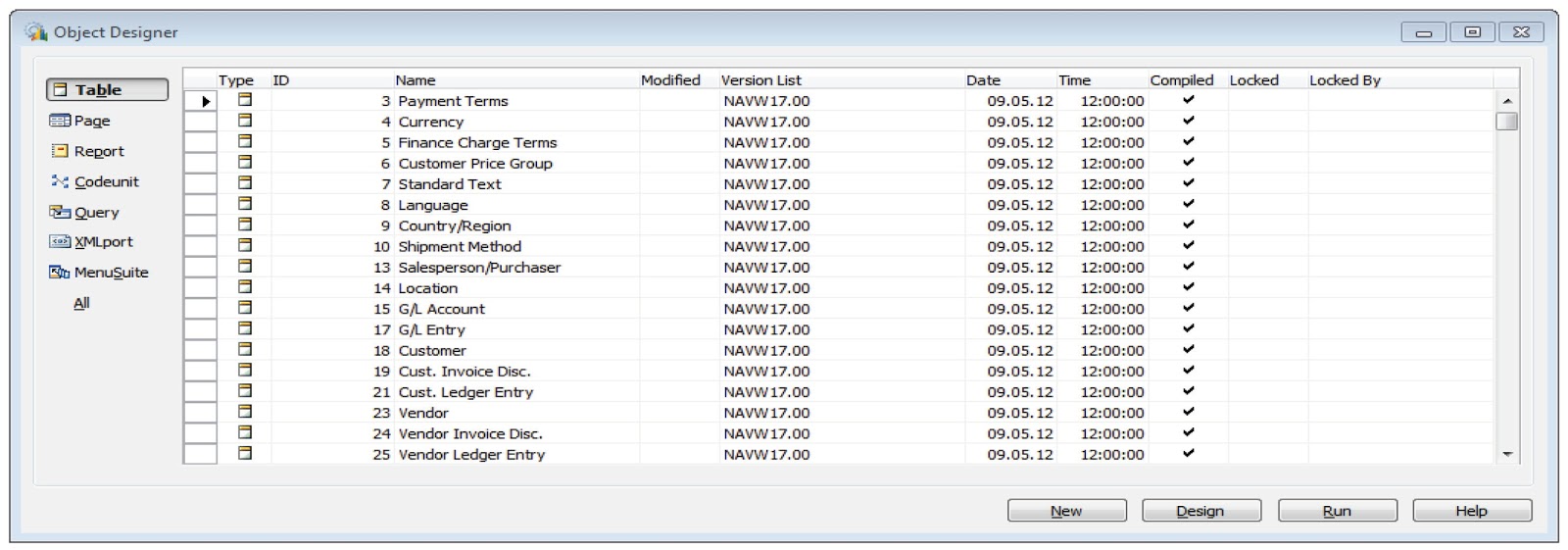 #Dynamic_Things: Navision Objects