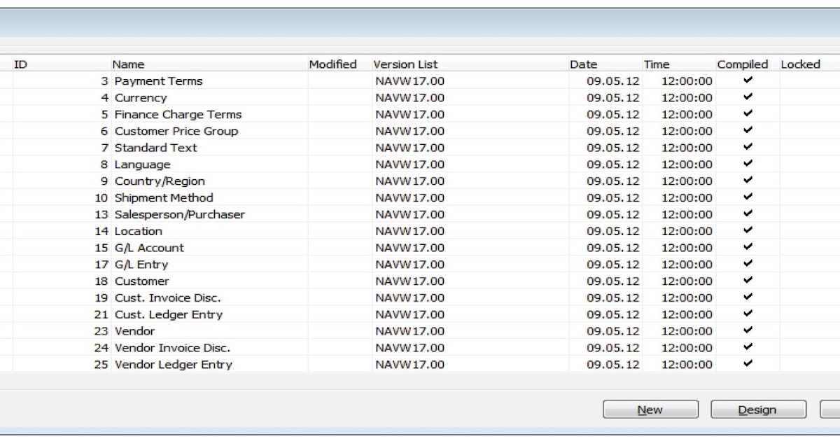 #Dynamic_Things: Navision Objects