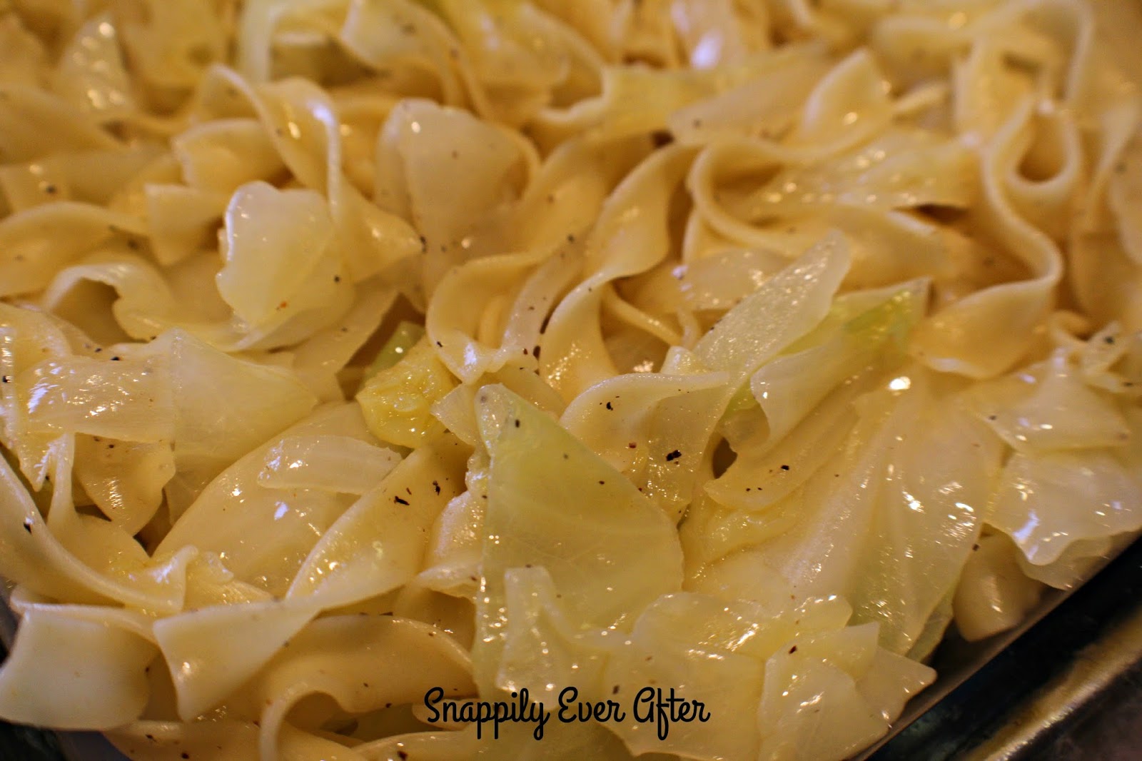 Snappily Ever After: Haluski