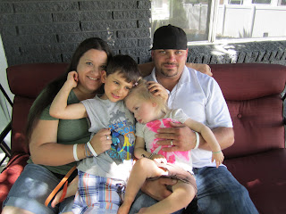 Quinn, Kristi, Lila, Ruby and Edison: Kurtz family