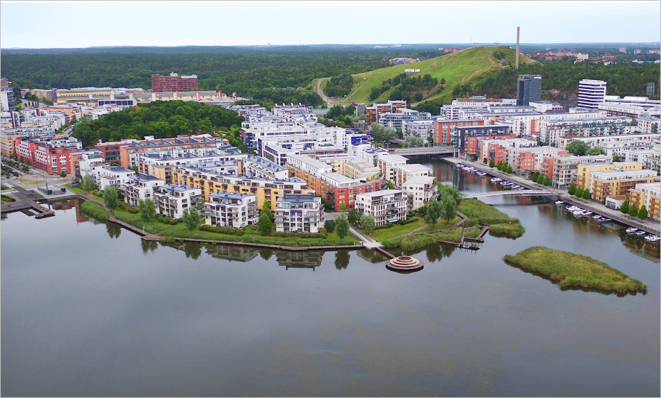 Donna Tukholmassa: Hammarby Sjöstad ja Hammarbyhamnen