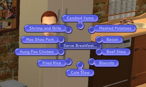 TheNinthWaveSims: The Sims 2 - Clean Out That Fridge! Hide All Maxis Foods