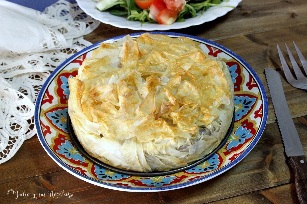 JULIA Y SUS RECETAS: Pastela moruna de pollo