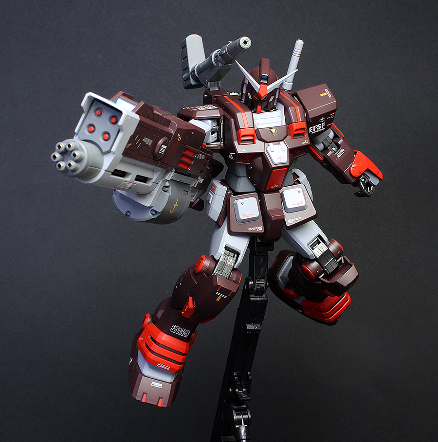 GUNDAM GUY: P-Bandai Exclusive: MG 1/100 Heavy Gundam - Painted Build