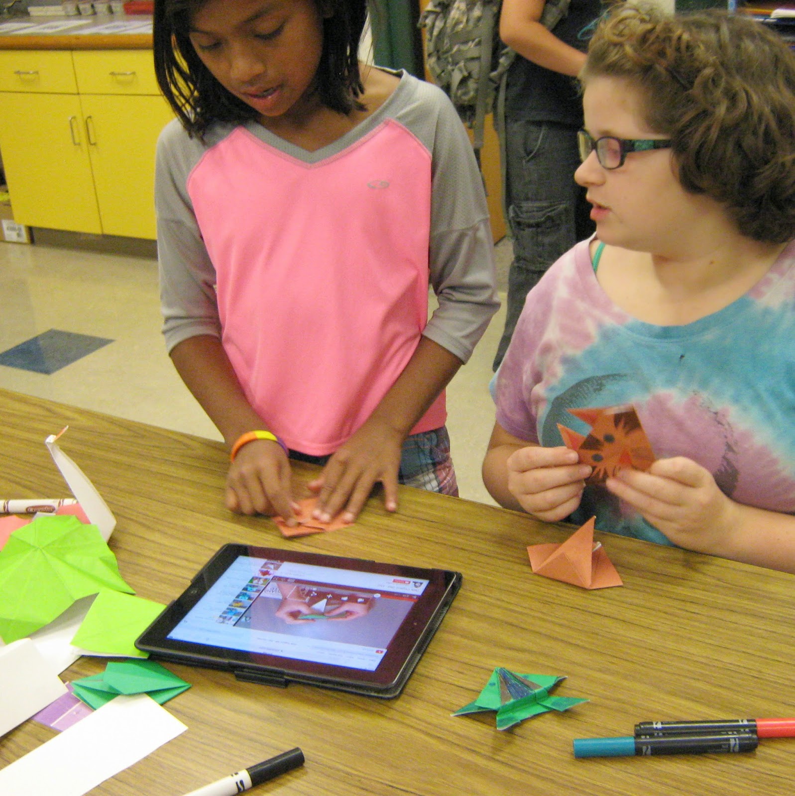 Art in the Middle...school: Origami Day