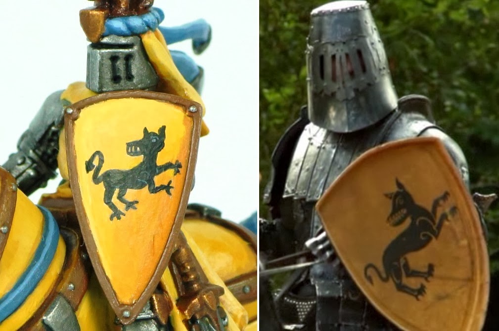 Art and Musings of a Miniature Hobbyist: House Clegane Knight ...