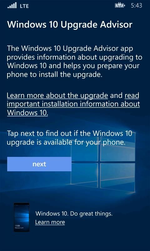 HOW TO : Download and Install the Windows 10 Mobile Update | Geeky Stuffs