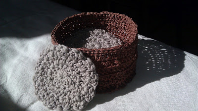 Créations Chaann: Hemp basket