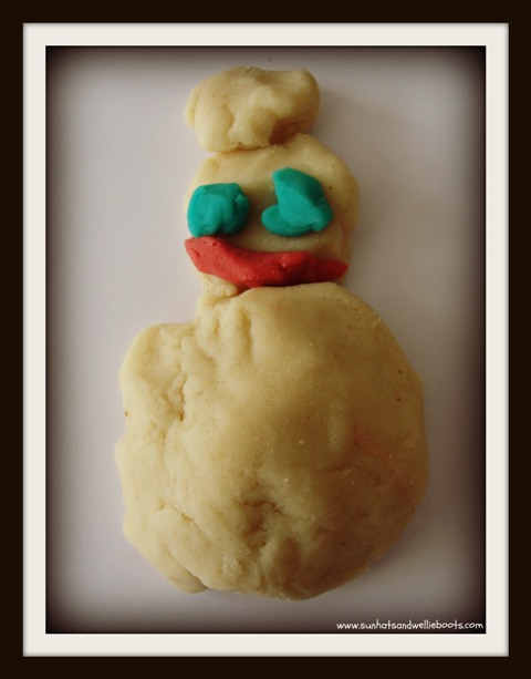 Sun Hats & Wellie Boots: Play Dough Portraits