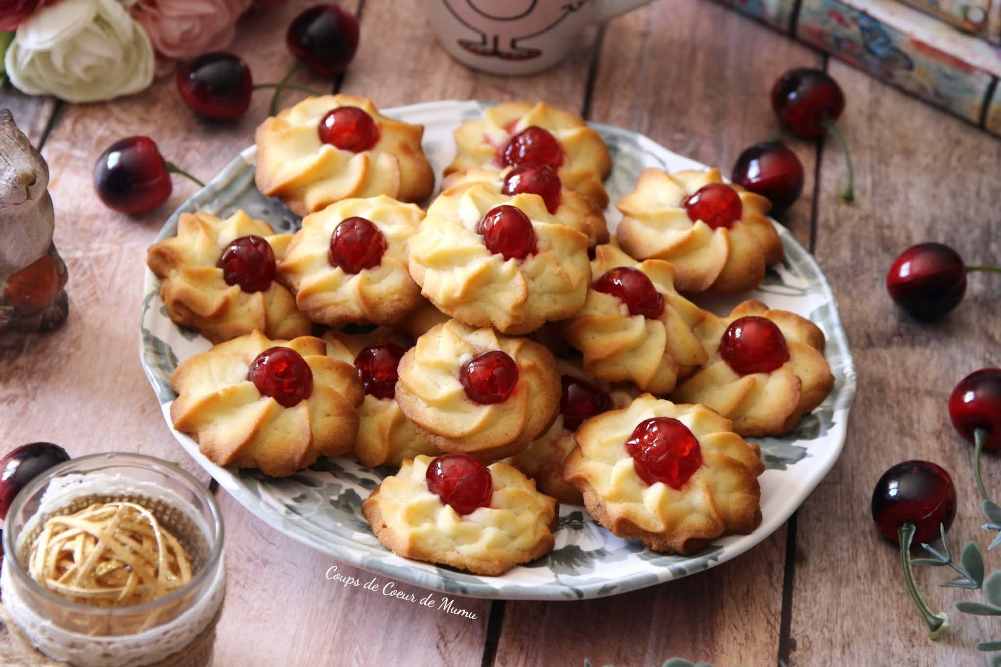 Petits Sablés à la Cerise Confite - La Recette Facile des Petits ...