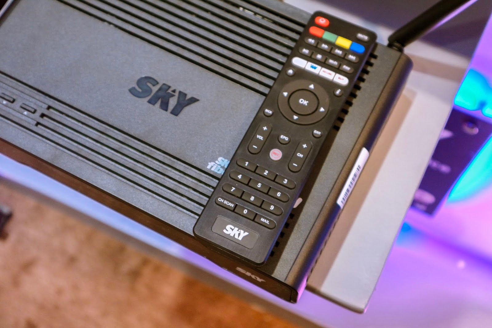 SKY FIBER launches new speed plans and the first ALL-IN BOX - Eat Well ...