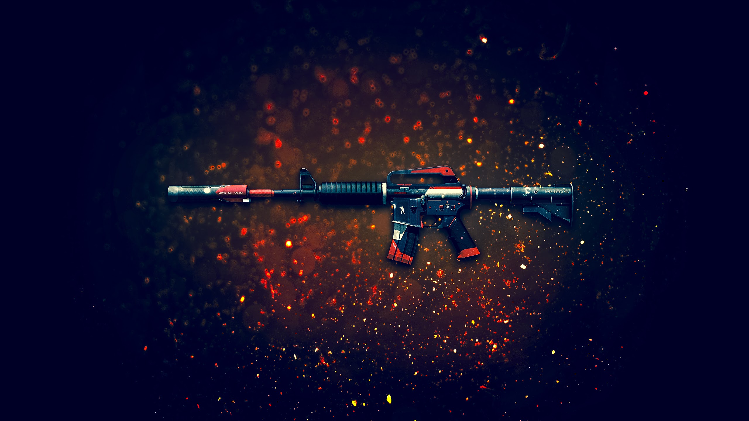 CS:GO, M4A1-S, Cyrex, Skin, 4K, 3840x2160, #23 Wallpaper PC Desktop