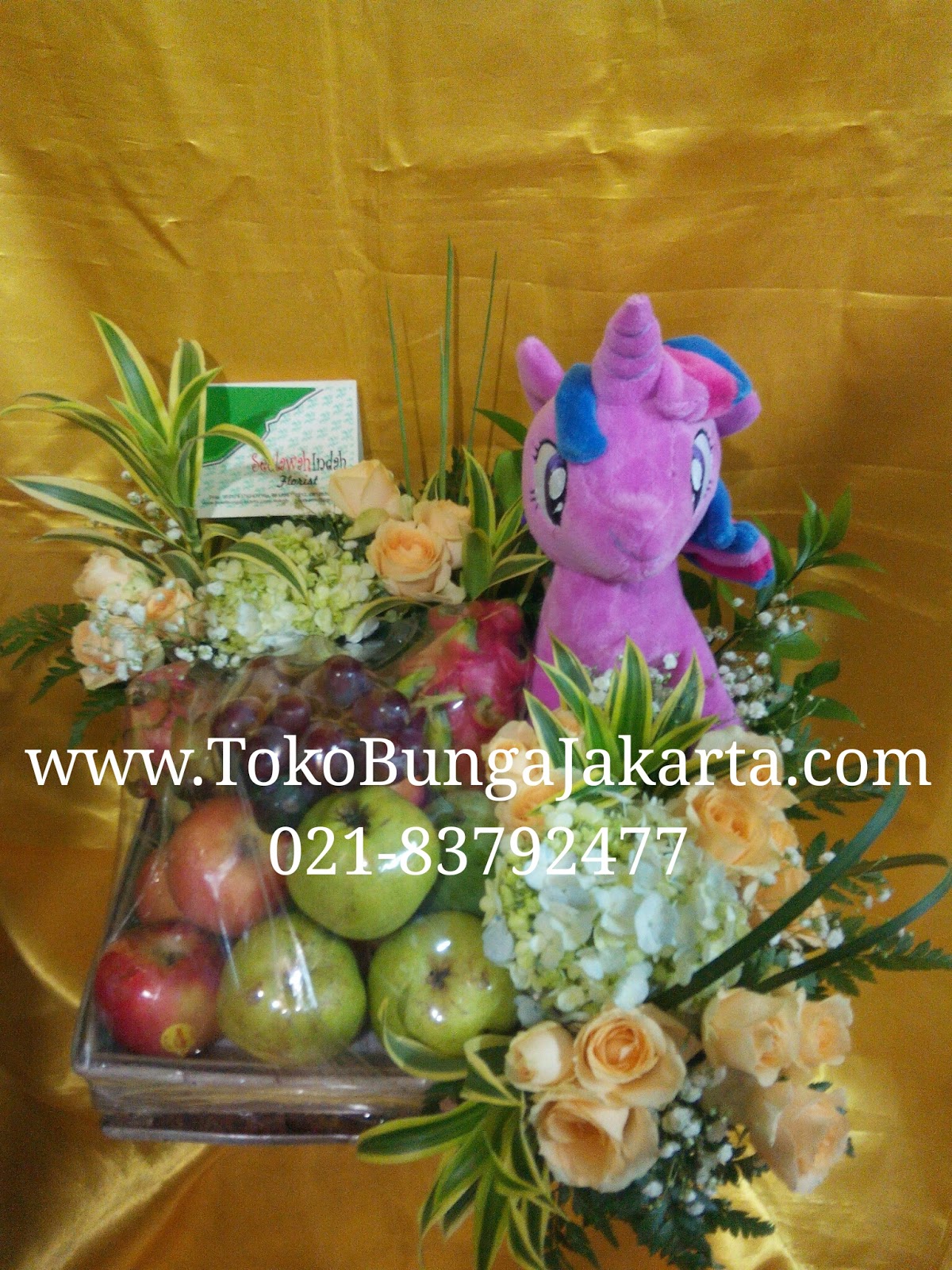 JAKARTA FLORIST: Parcel Bunga Buah Boneka | Toko Bunga Jakarta
