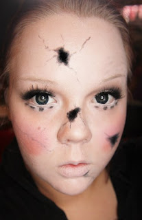 Makeup your Jangsara: Tutorial: Broken Doll