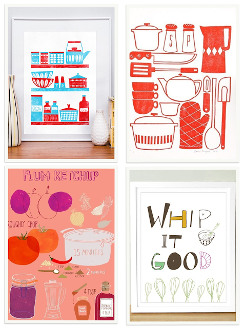 Tenacious Dee: Kitchen art....