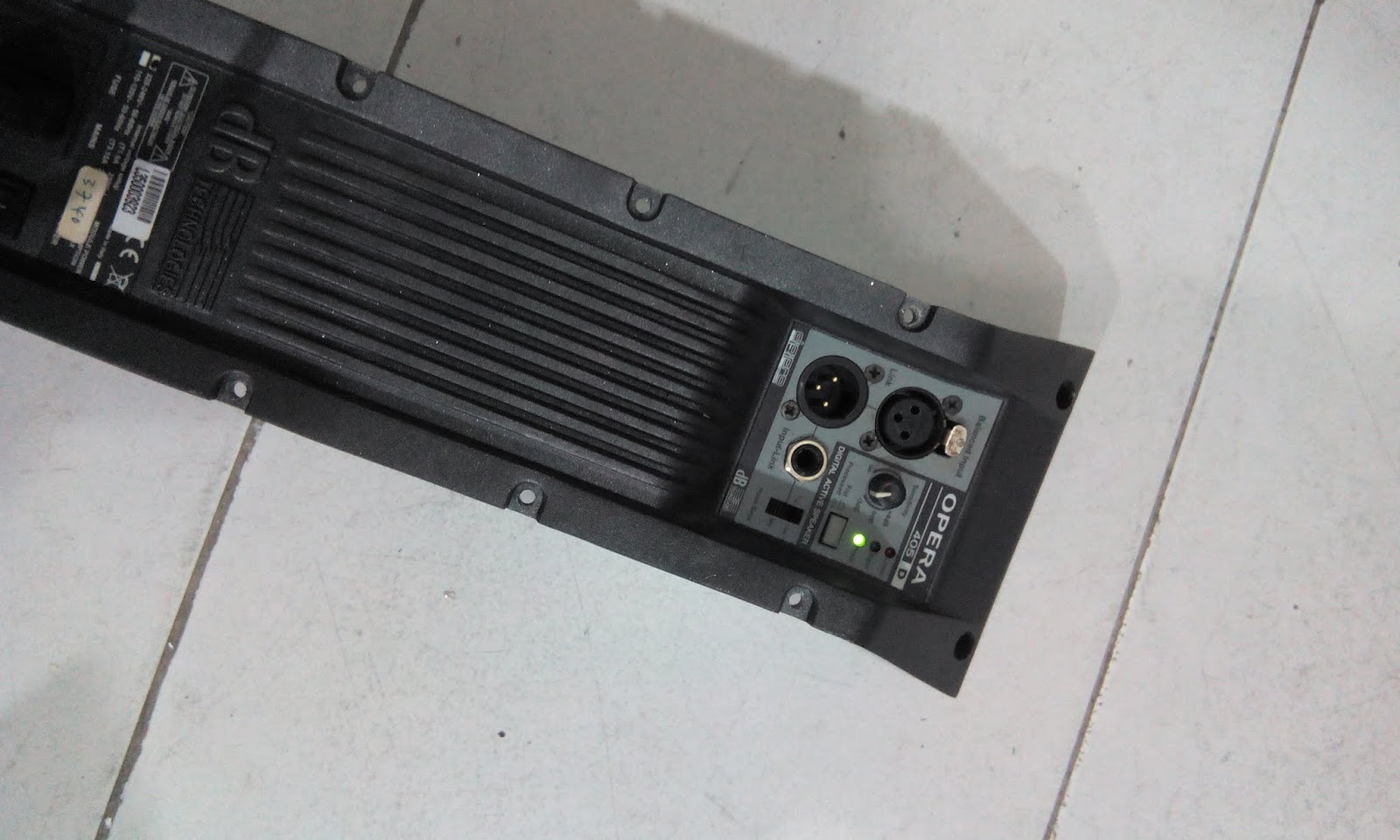 Life Begins at Forty: dB Technologies OPERA 405D active PA speaker repair