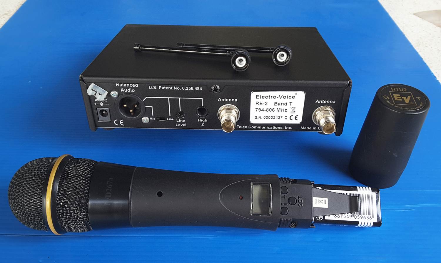 audioparts-pa: ขายไมค์ลอย Electro-Voice EV RE2 ND 267a