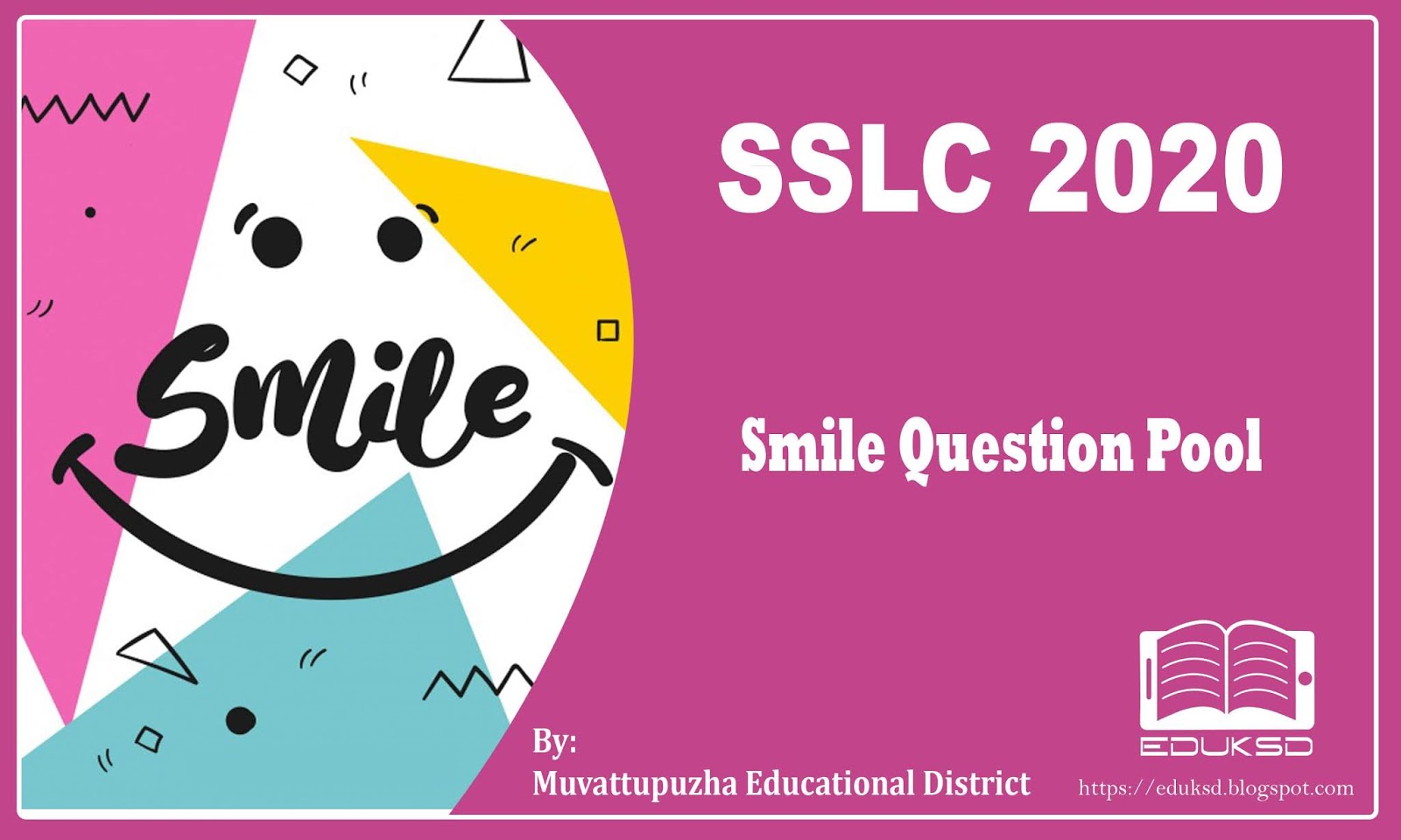 SSLC SMILE 2020 QUESTION POOL sslc-smile-2020-question-pool