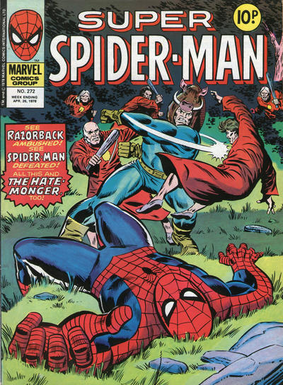 Steve Does Comics: April 26th, 1978 - Marvel UK, 40 years ago this week.