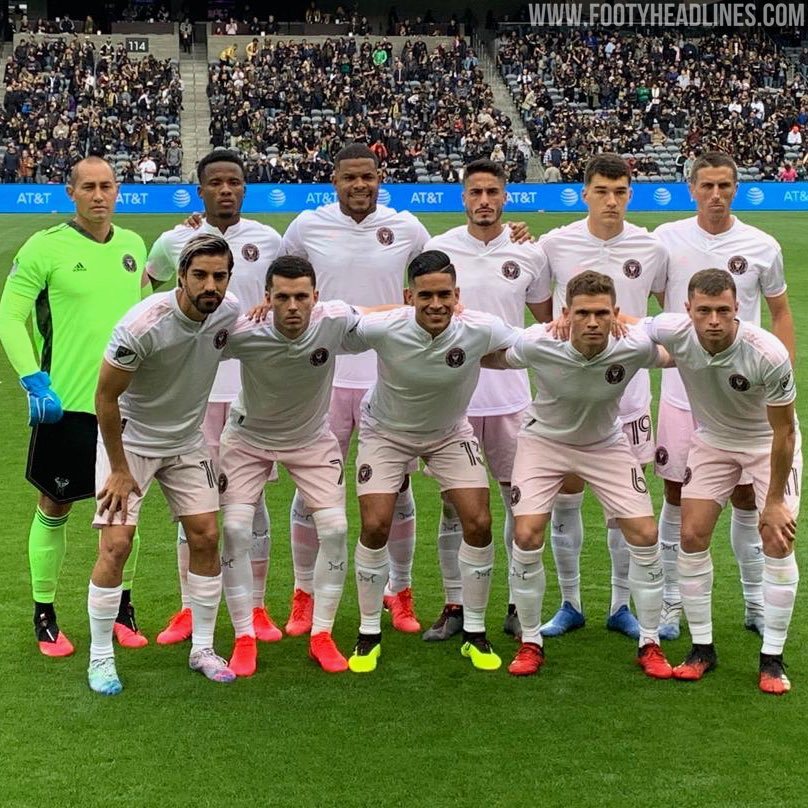 Pink Shorts & No Qatar Airways Sponsor - On Pitch: Inter Miami Debut ...