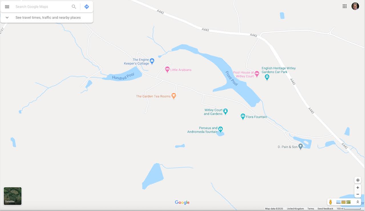 The Thousand Ponds Project: Pond Map