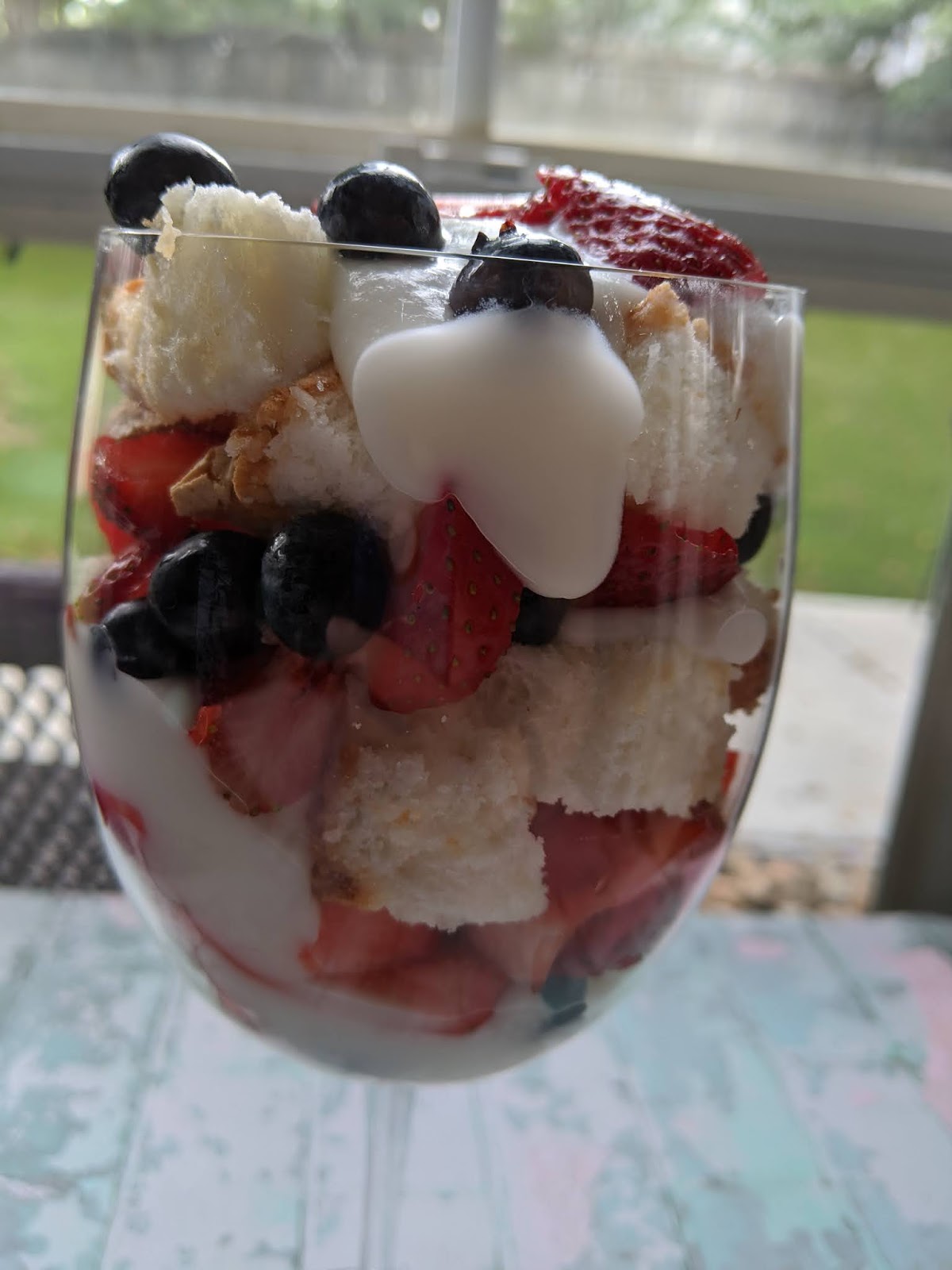 Summer Fruit Trifle