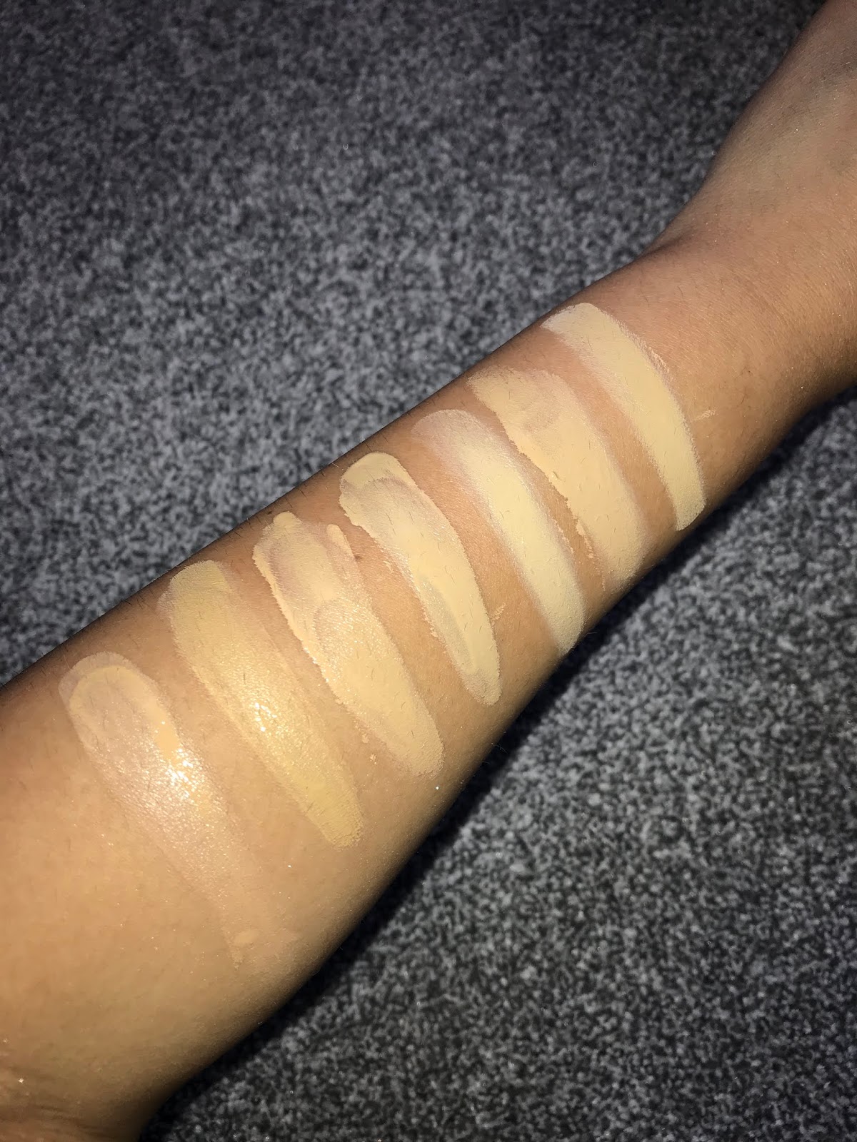 My Shade foundation reference swatches