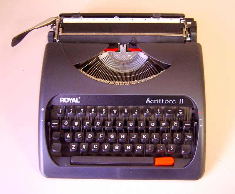 The Typewriter Revolution blog: Typewriter review: Royal Scrittore II