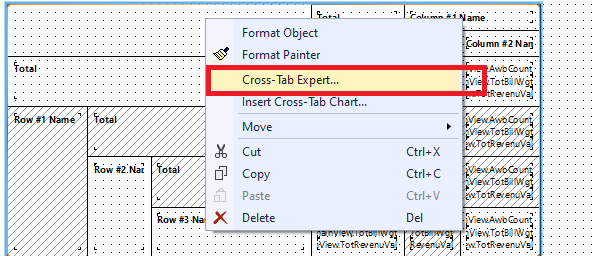 CodeTips: Crystal Report Cross Tab Sorting