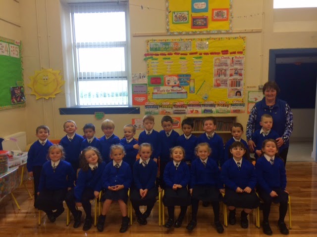 Kilflynn School Blog: Our new Junior Infants class :)