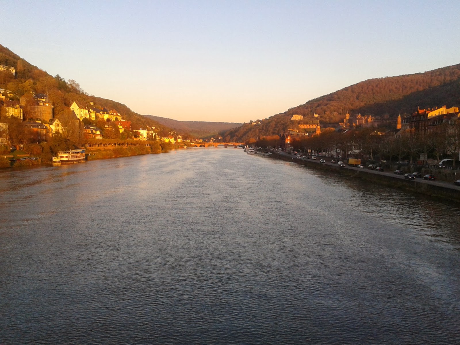 Atmospheric Photography: Der Neckar, Heidelberg