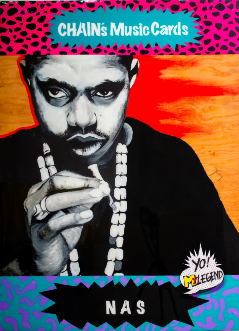 "CHAIN's ART LIFE" -making the people happy with my art-: NAS vs. JAY-Z