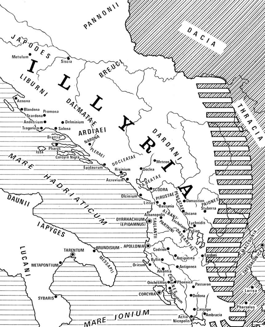Skanderbeg Era, United Albania Map