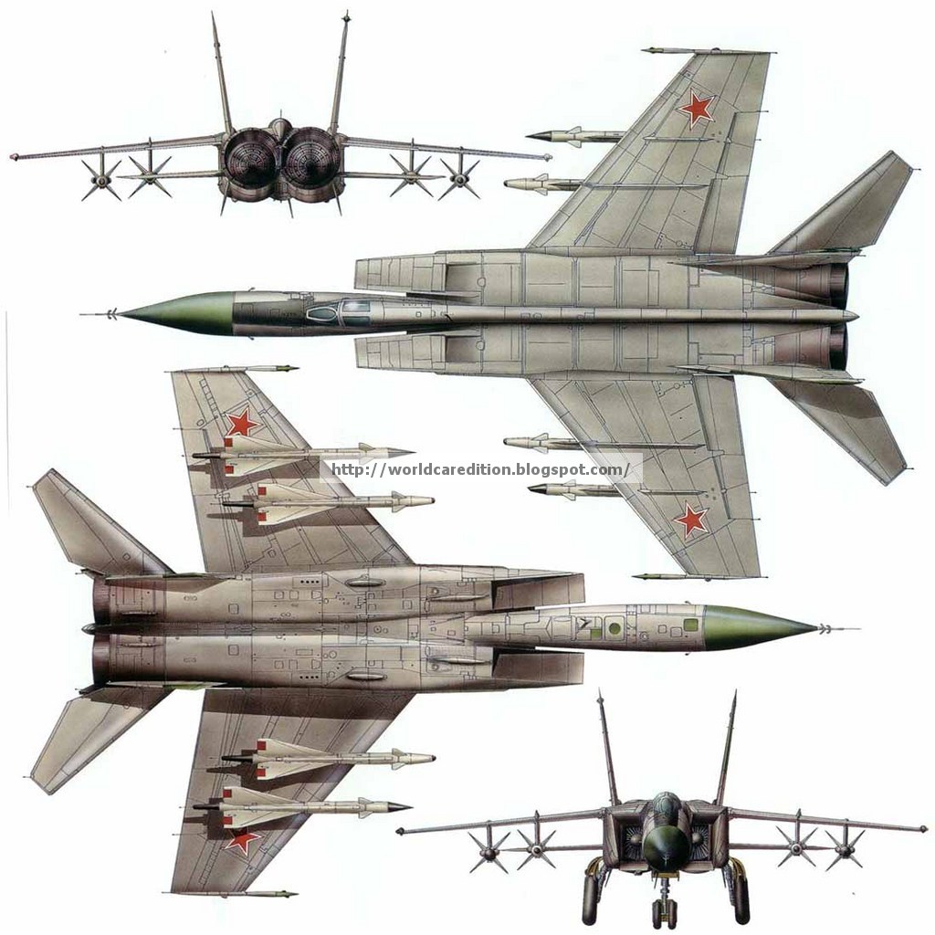MiG-25R Foxbat-B – Mach 3.2 Aircraft