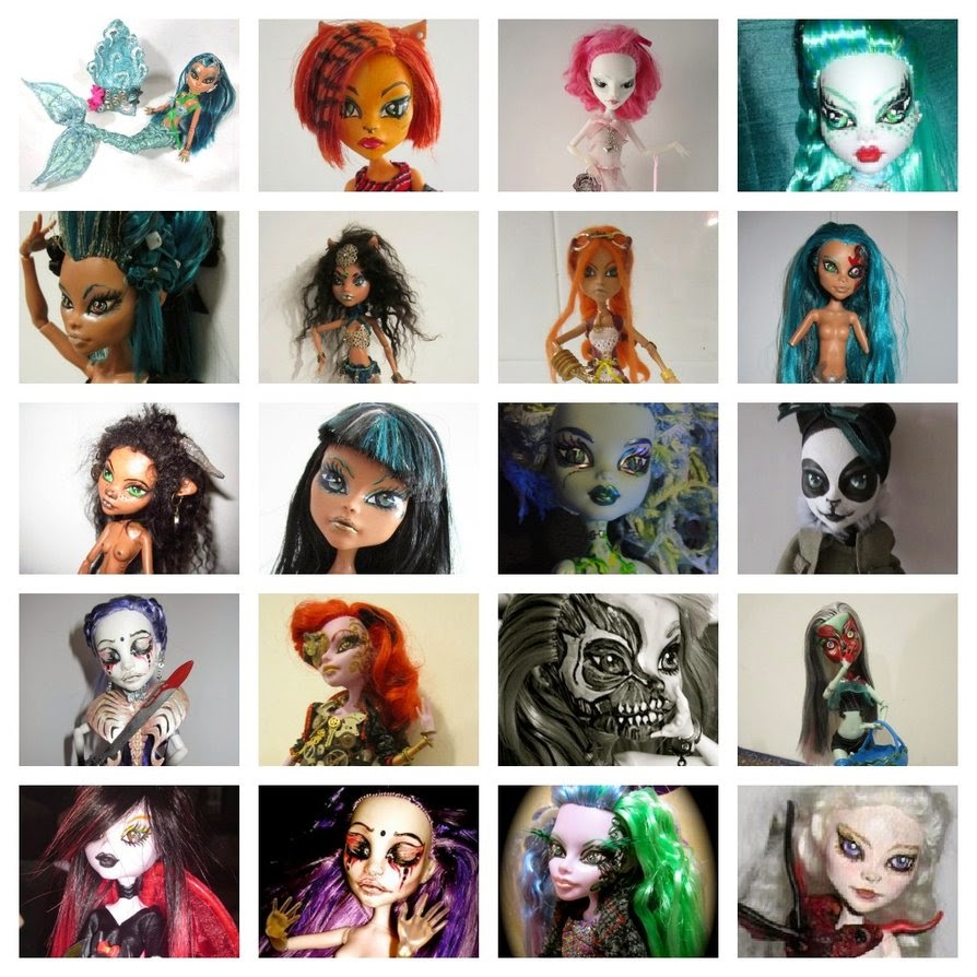 Blog de Operetta Monster High: Collage de las Monster High