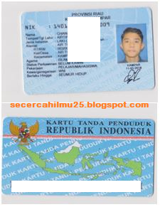 Cara Mudah Menggabungkan Halaman Depan dan Belakang e-KTP Menjadi Satu ...