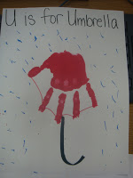 Behind the scenes: Mrs. Gloudemans' Class: Letter of the Week